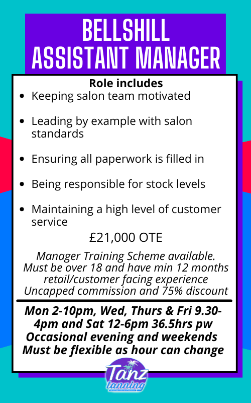 Tanz Tanning Recruitment