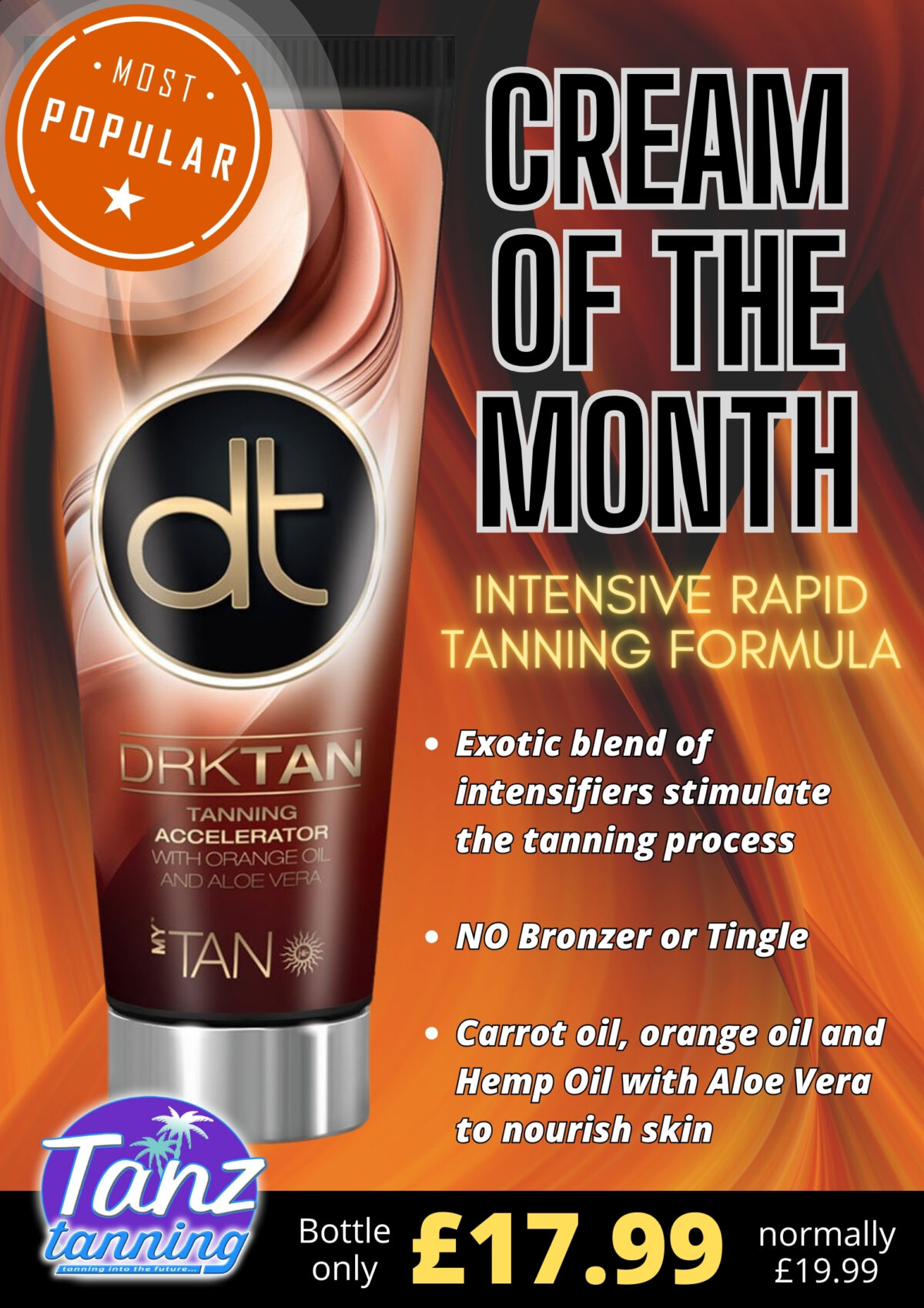 Special Offers to use at Tanz salons across Scotland