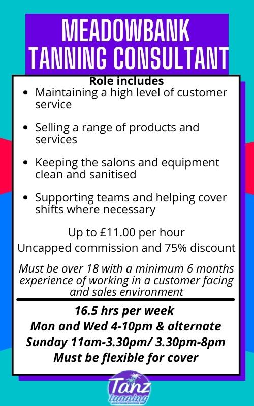 Tanz Tanning Recruitment
