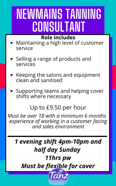 Tanz Tanning Recruitment