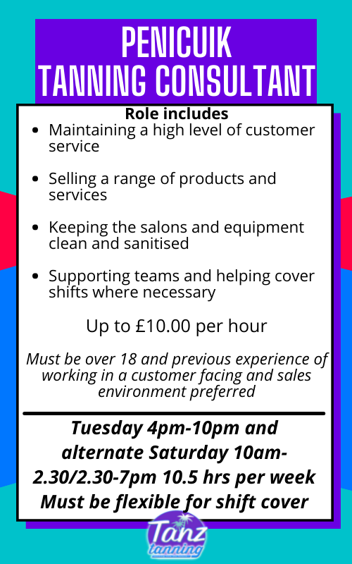 Tanz Tanning Recruitment